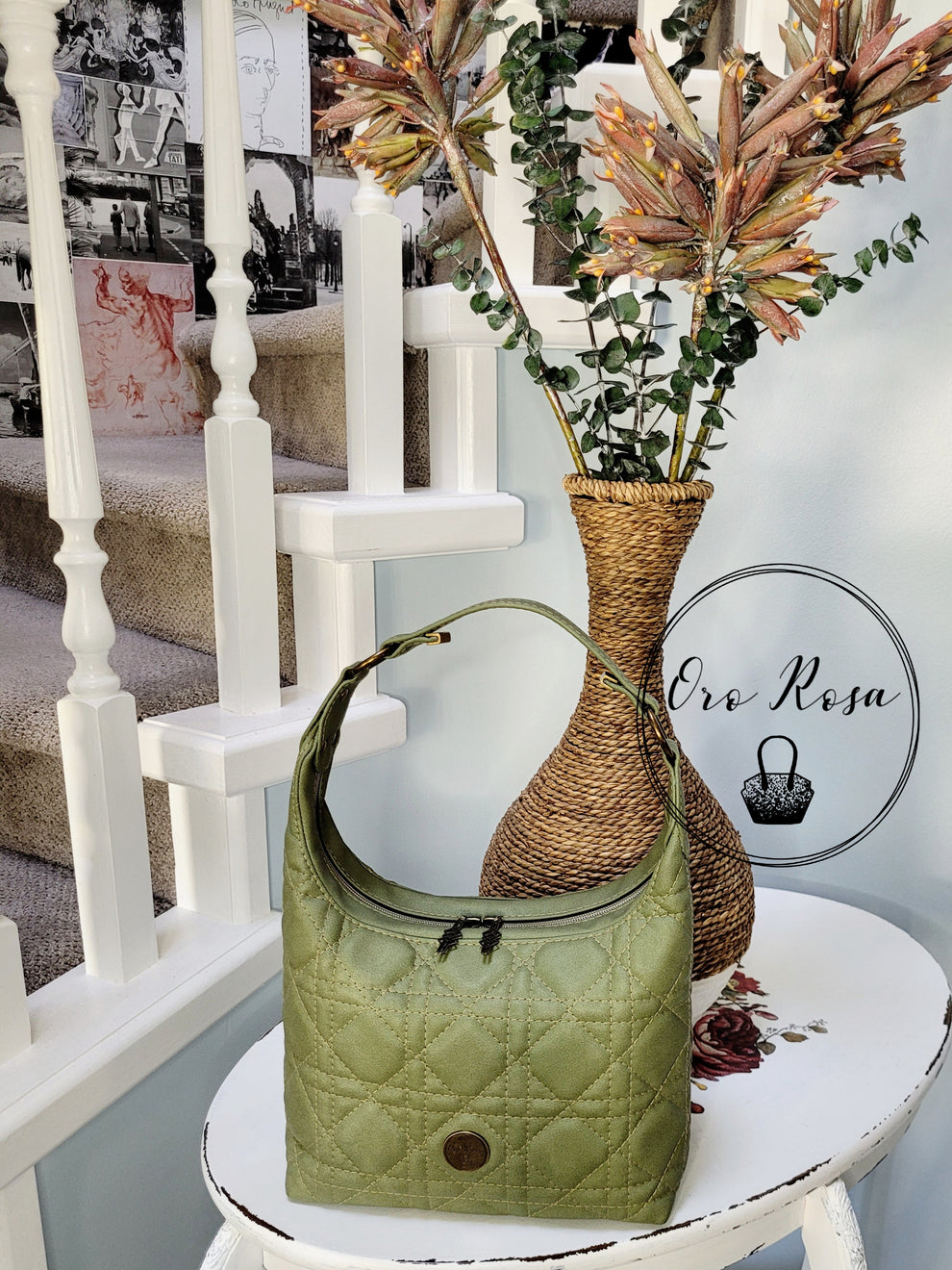 Quilted Alice Shoulder Bag PDF Pattern – Oro Rosa Patterns