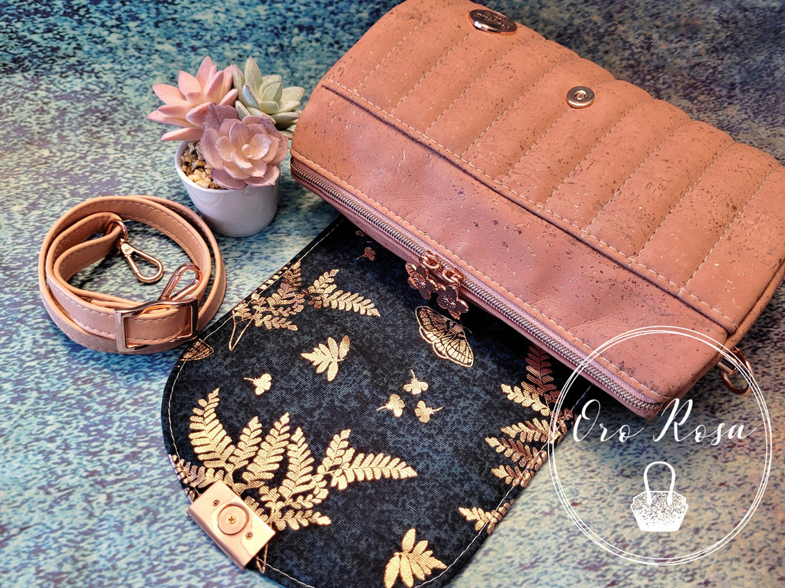 Quilted Hortensia Barrel Bag PDF Pattern – Oro Rosa Patterns