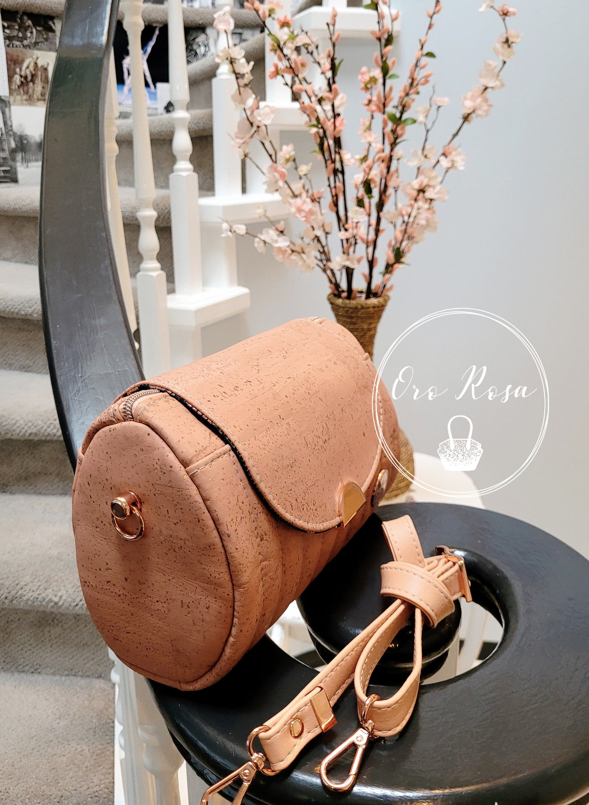 Quilted Hortensia Barrel Bag PDF Pattern – Oro Rosa Patterns