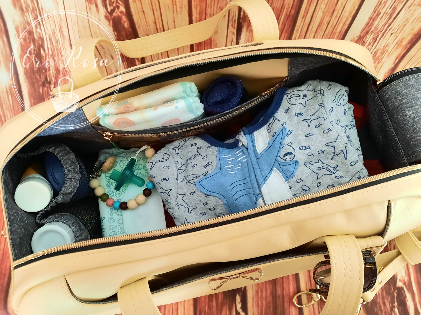 Oro Rosa Travel Bag aka "The Beast" PDF Pattern – Oro Rosa Patterns